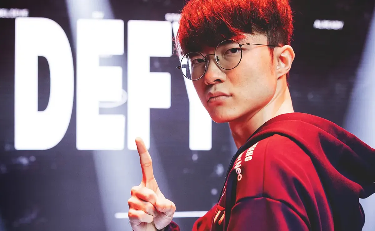 Skt Faker Haircut
