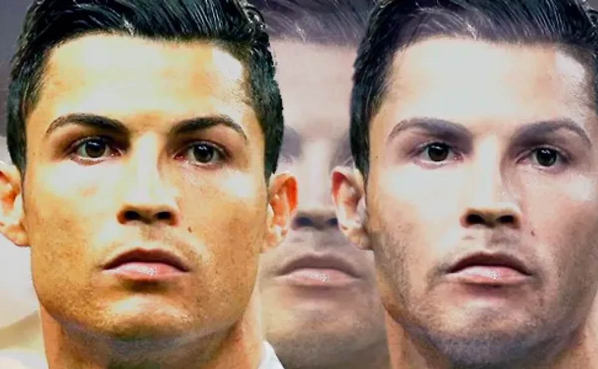 Cristiano Ronaldo Transformation Face