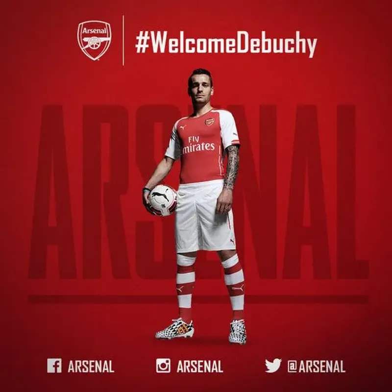 Debuchy In Arsenal