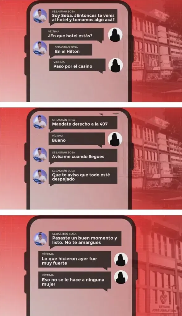 No Te Amargues Revelan Chats Entre Los Jugadores De Vélez Y La Joven