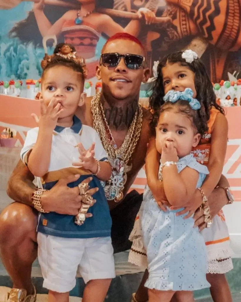 Poze e filhos. Foto: Reprodução/Instagram – MC Poze do Rodo