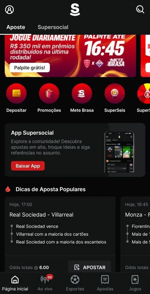 Superbet Brasil: apostas, bônus e dicas