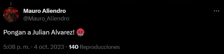 Las Redes Explotaron Pidiendo A Julián Álvarez Entró Y Marcó Un Golazo
