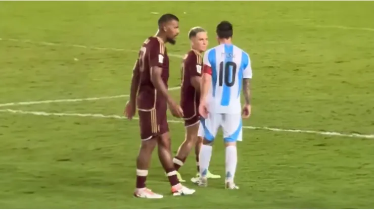 Soteldo rompió el silencio sobre su cruce con Messi en Eliminatorias ...