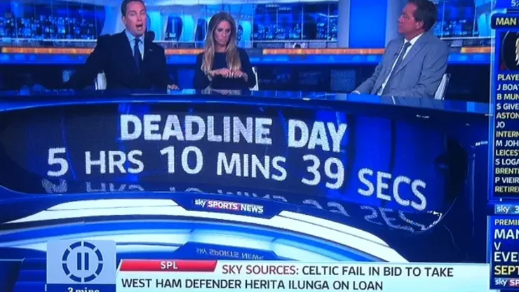 Sky Sports Transfer Deadline Day Program Will Not Be Televised In ...