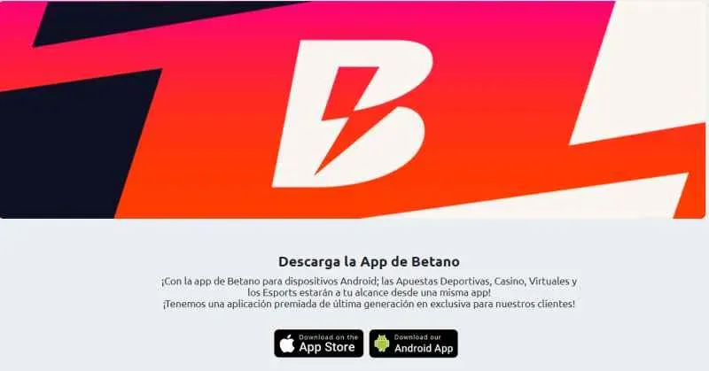 Betano app: Cómo apostar desde tu móvil