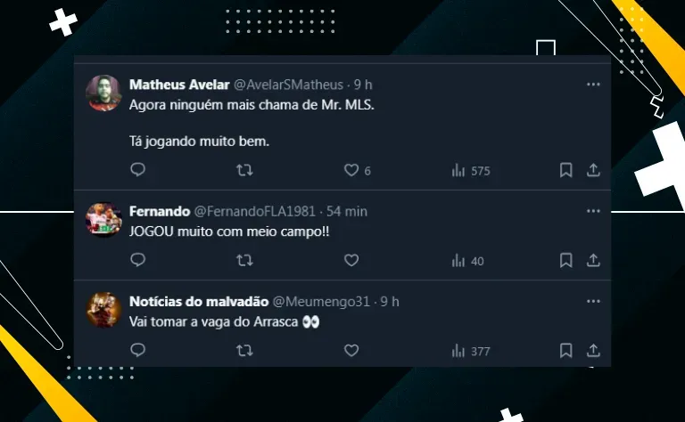 Luiz Araújo brilha no Brasileirão e torcida do Flamengo elogia: “Raça e ...