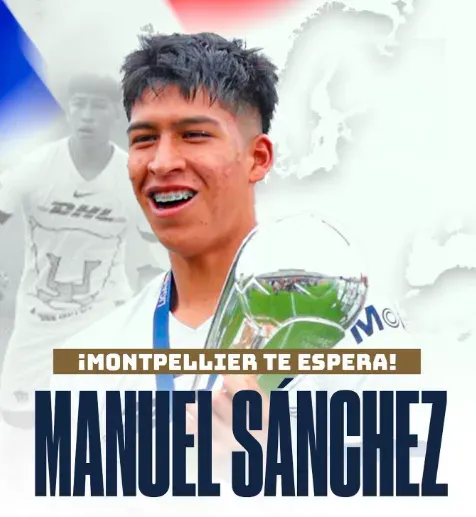 Manuel Sánchez se va de Pumas a Montpellier - Bolavip Mexico