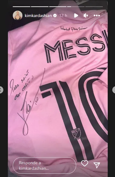 Firmada y todo, la celebridad que se quedó con la camiseta del debut de Messi en el Inter Miami ...