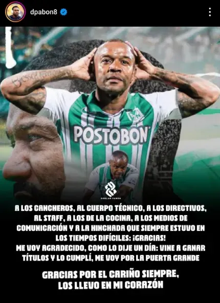 No Solo Dorlan Pabón El Otro ídolo Que También Se Iría De Atlético
