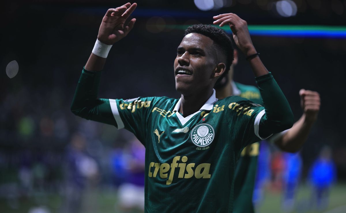 Estêvão é assunto internacional após atuação com gol pelo Palmeiras na ...