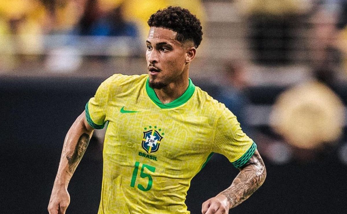 Copa América: João Gomes sofre sangramento no nariz