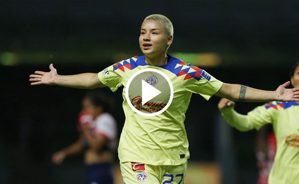 Miah Zuazua le dio la victoria al América ante Chivas - Aguilas Monumental