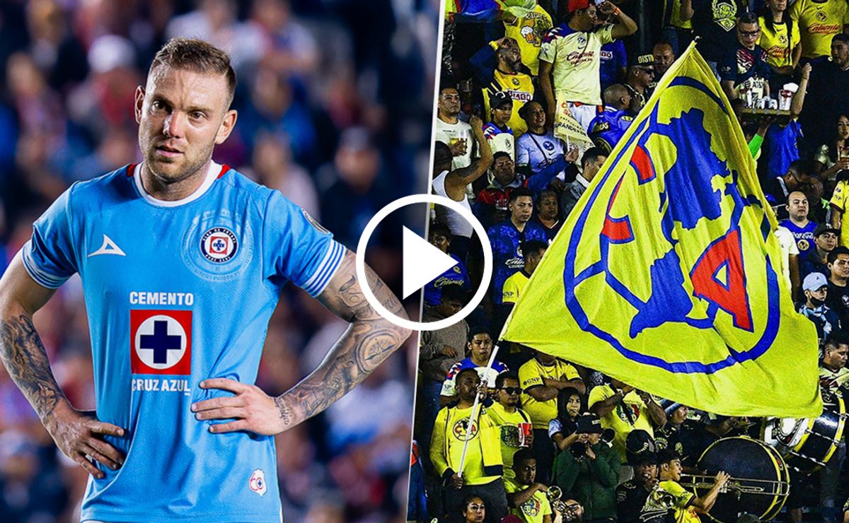 Afición de América se burla de Rodolfo Rotondi y Cruz Azul - Aguilas ...
