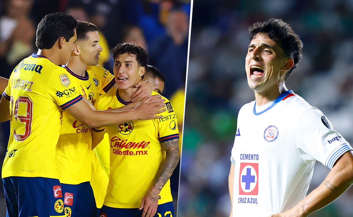 América, con ventaja: las dos figuras que Cruz Azul pierde para ...