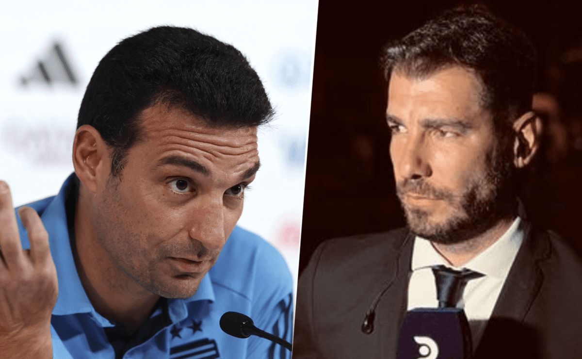 El tuit de Federico Rodas tras su cruce con Scaloni en la rueda de ...