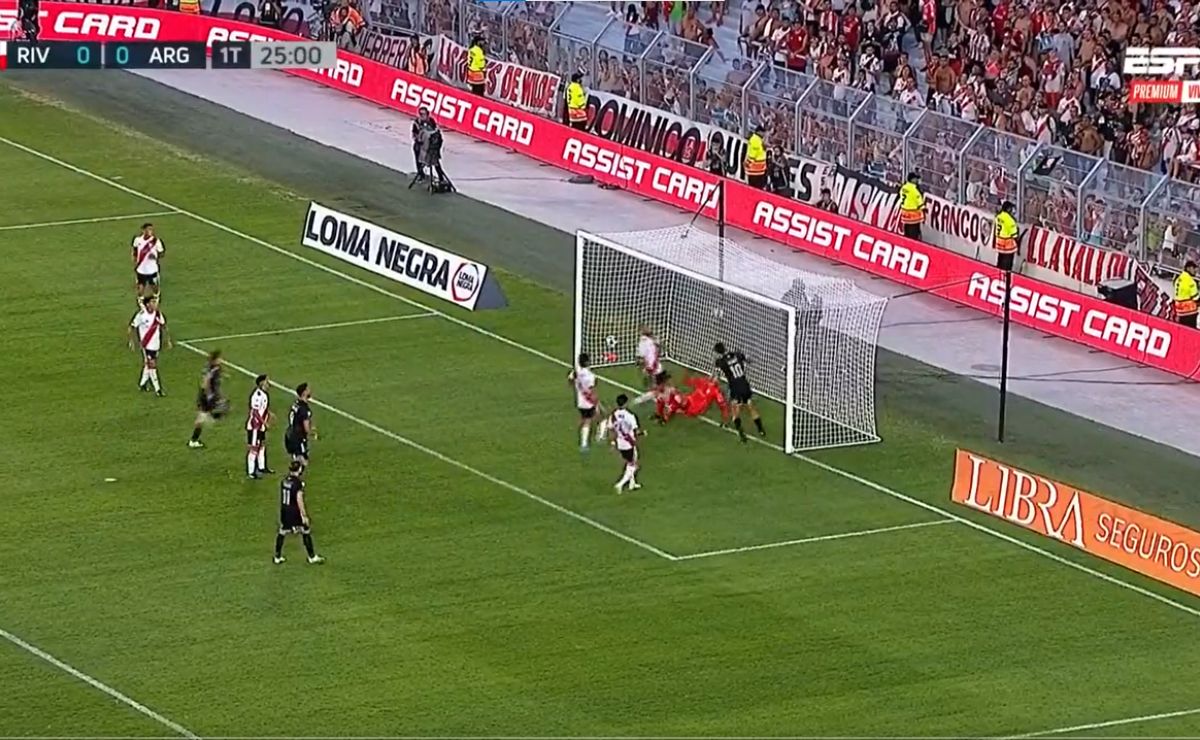 Video Polémica Total El Gol Que El Var Le Anuló A Argentinos Ante