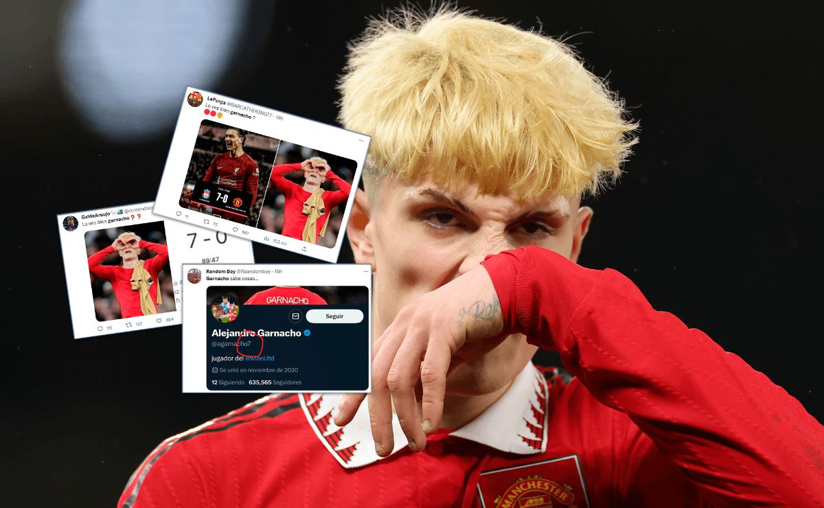 Burlas y memes: la venganza de los españoles con Garnacho tras el 7-0 ...