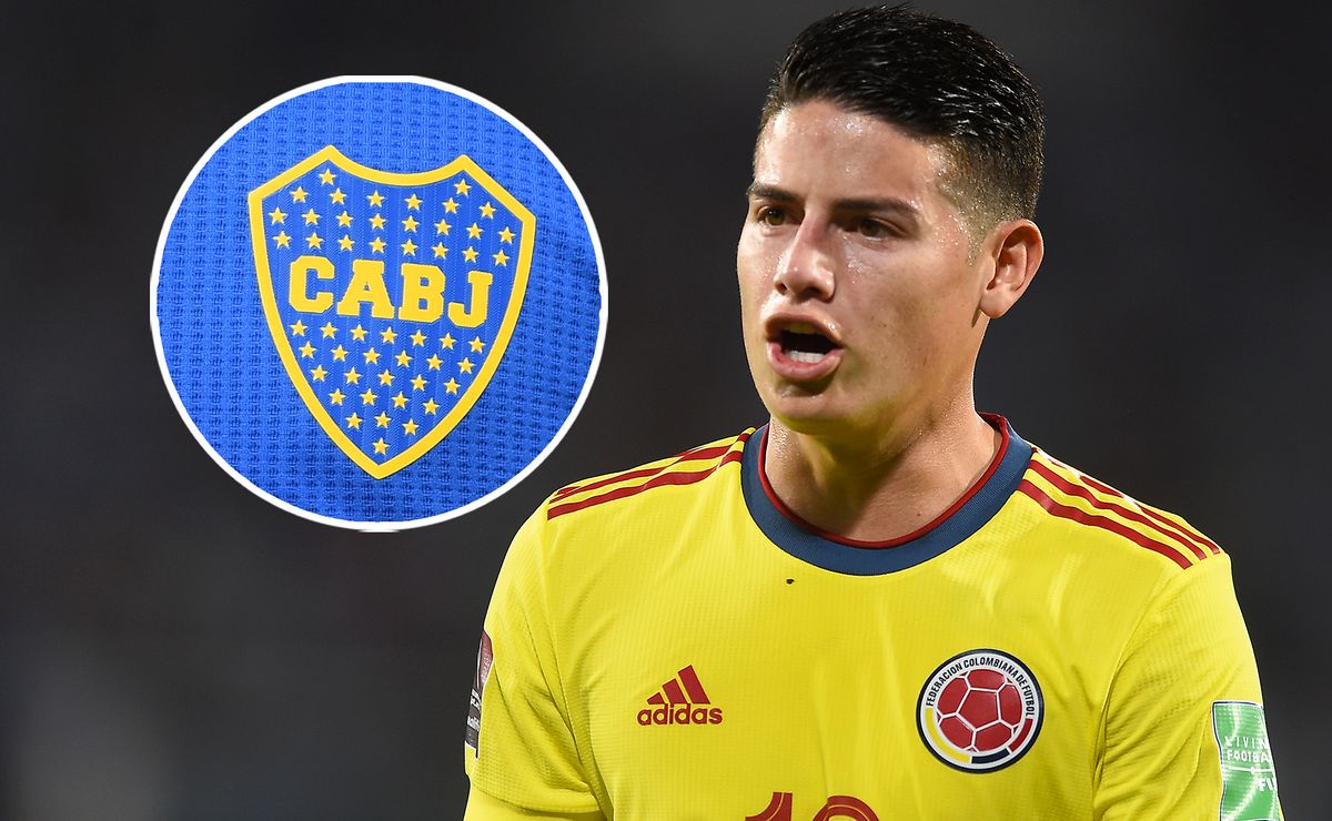 En Europa lo confirman: la decisión de Boca con James Rodríguez ...