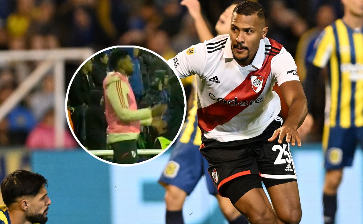 ASÍ reaccionó Borja al gol de Rondón tras el polémico posteo en redes ...