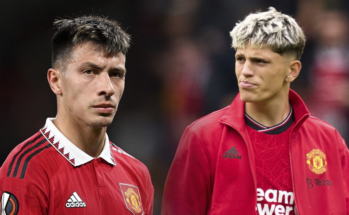 La firme decisión que tomó ten Hag con Garnacho y Licha Martínez en ...