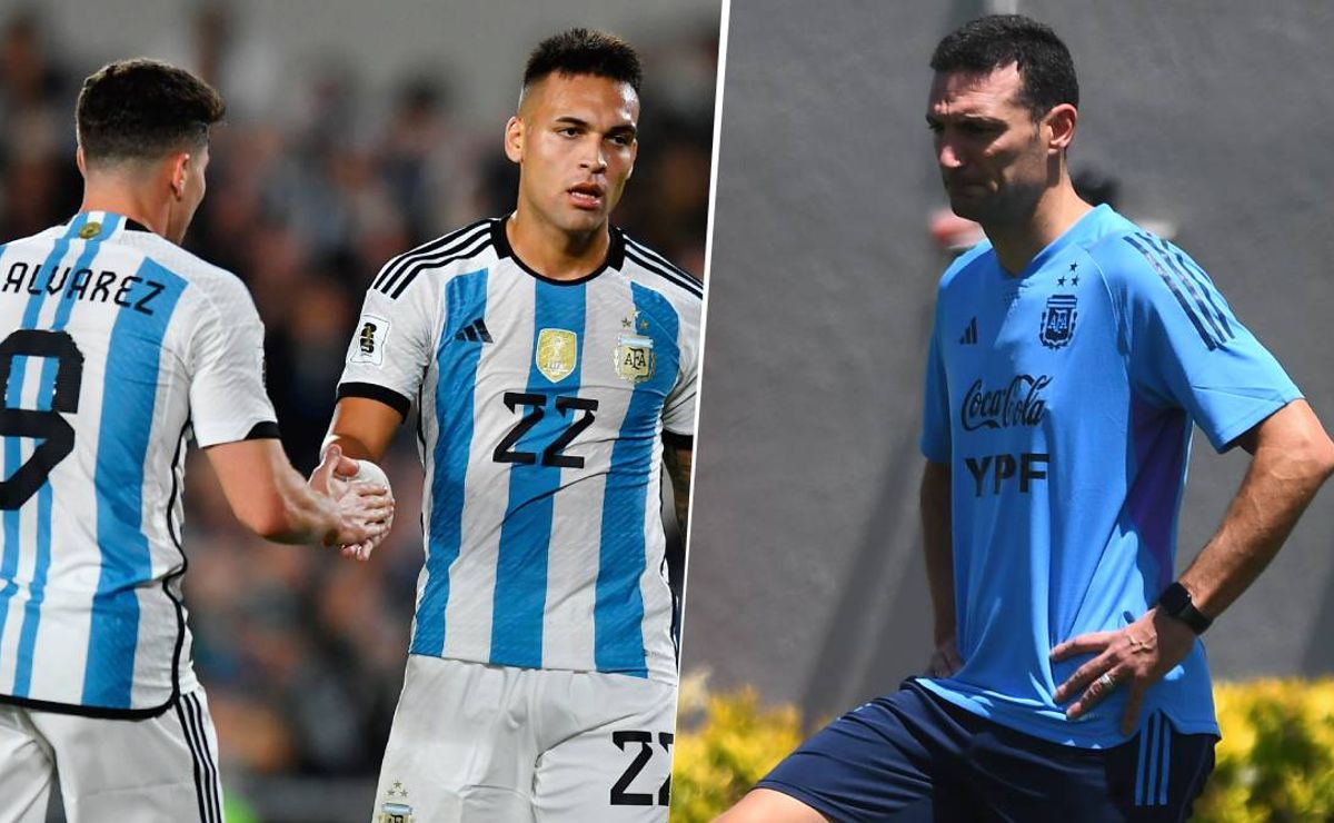 A Lionel Scaloni No Le Preocupa La Falta De Gol De Lautaro Martínez Y