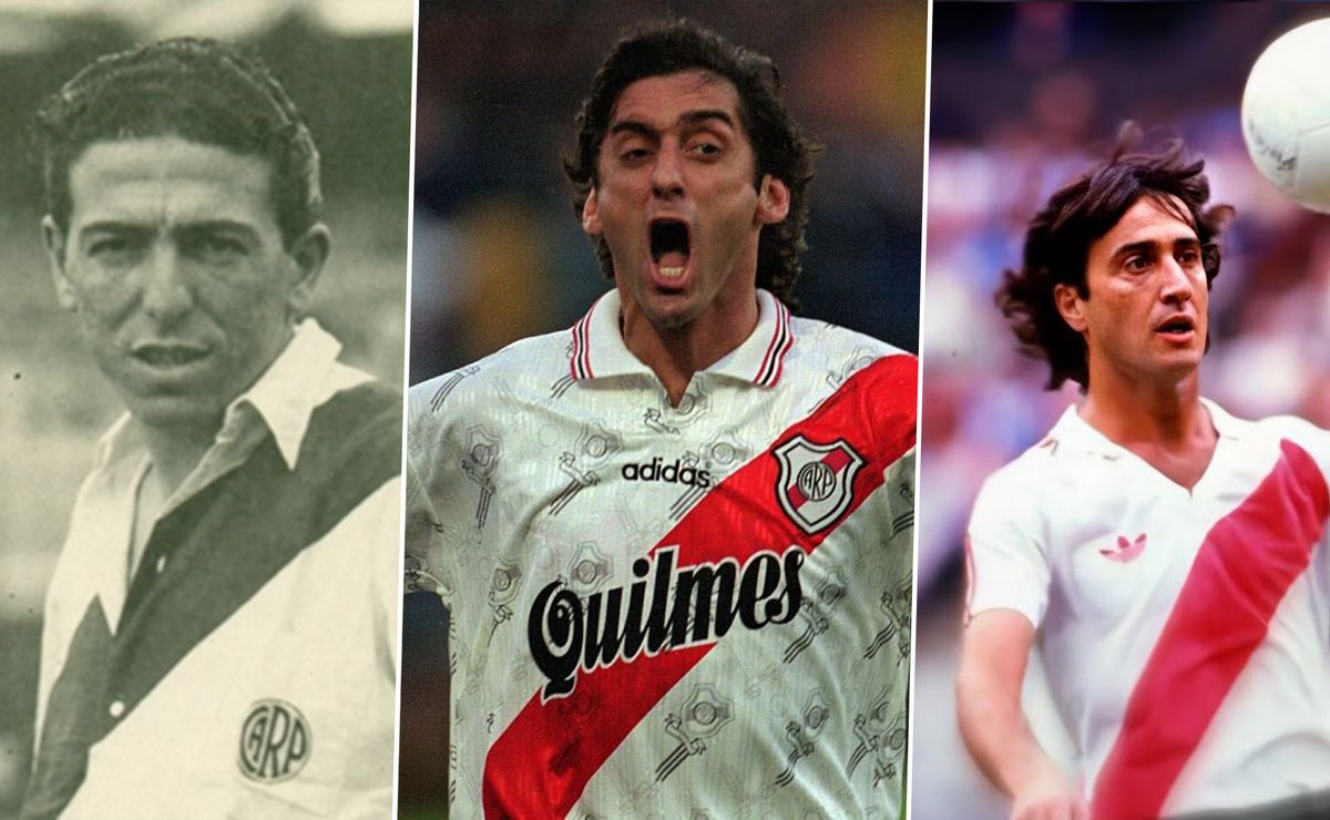 Los 10 mejores jugadores de la historia de River según la IA - Bolavip Argentina
