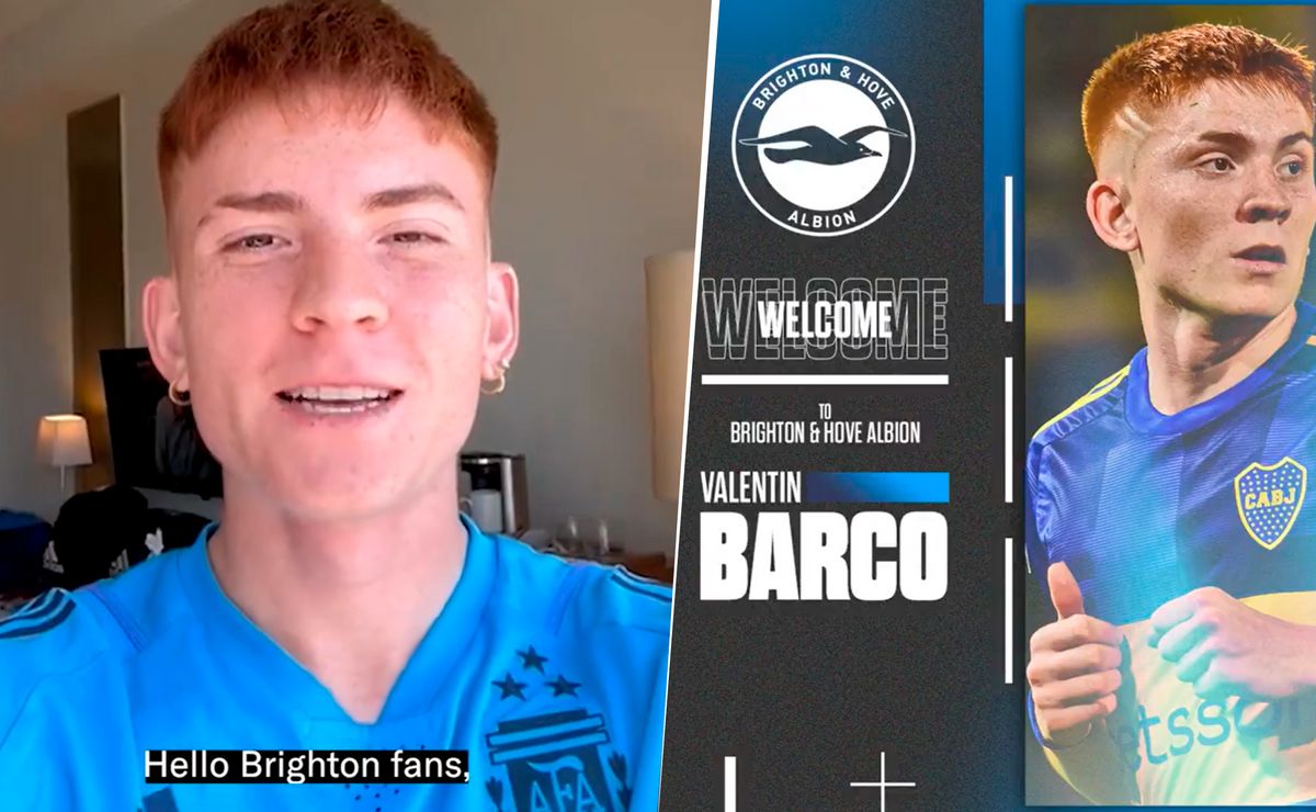 VIDEO | Barco fue presentado en Brighton y se animó a hablar en inglés ...