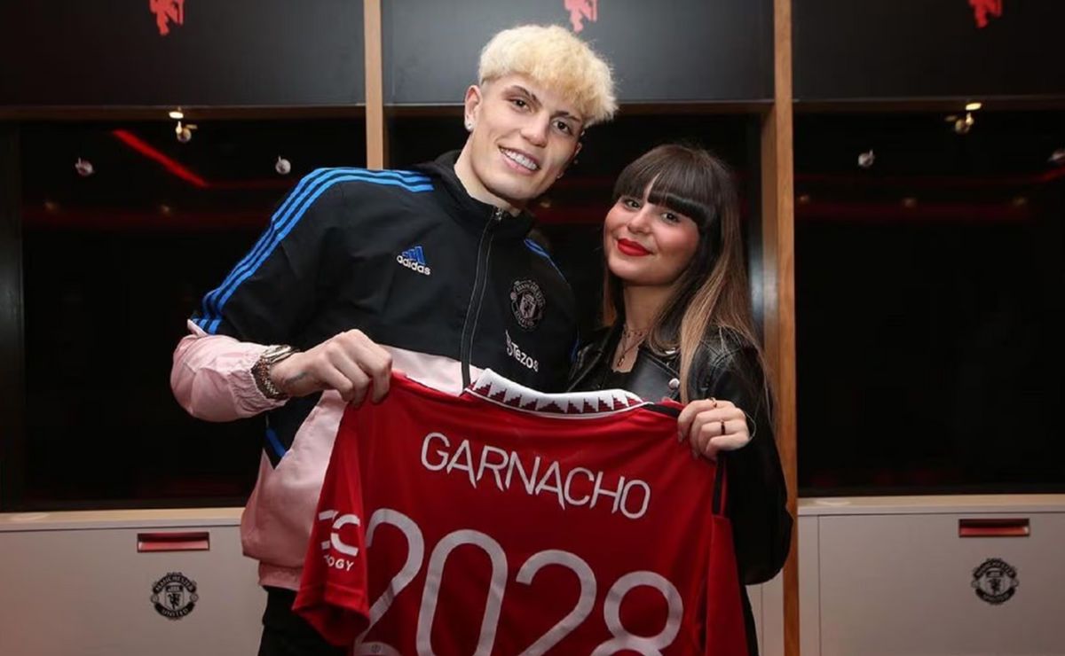 Eva García, la novia de Garnacho, lo aniquiló con una canción en las ...