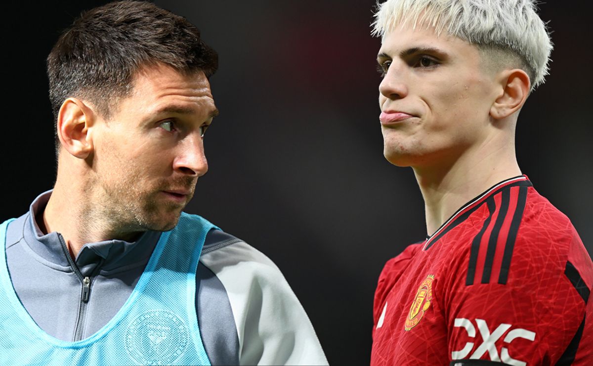 Garnacho puso a Messi por debajo de Cristiano - Bolavip Argentina