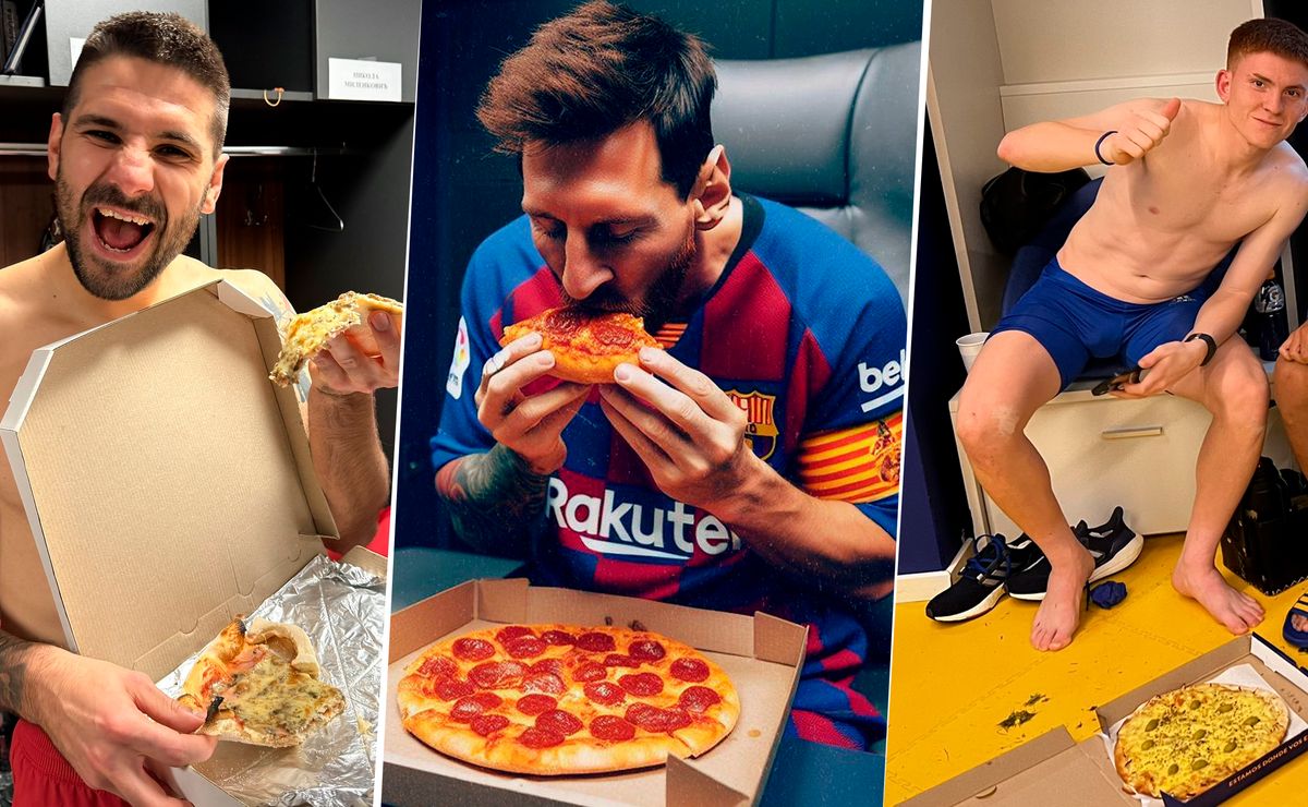 Por qué los futbolistas comen pizza después de los partidos - Bolavip ...