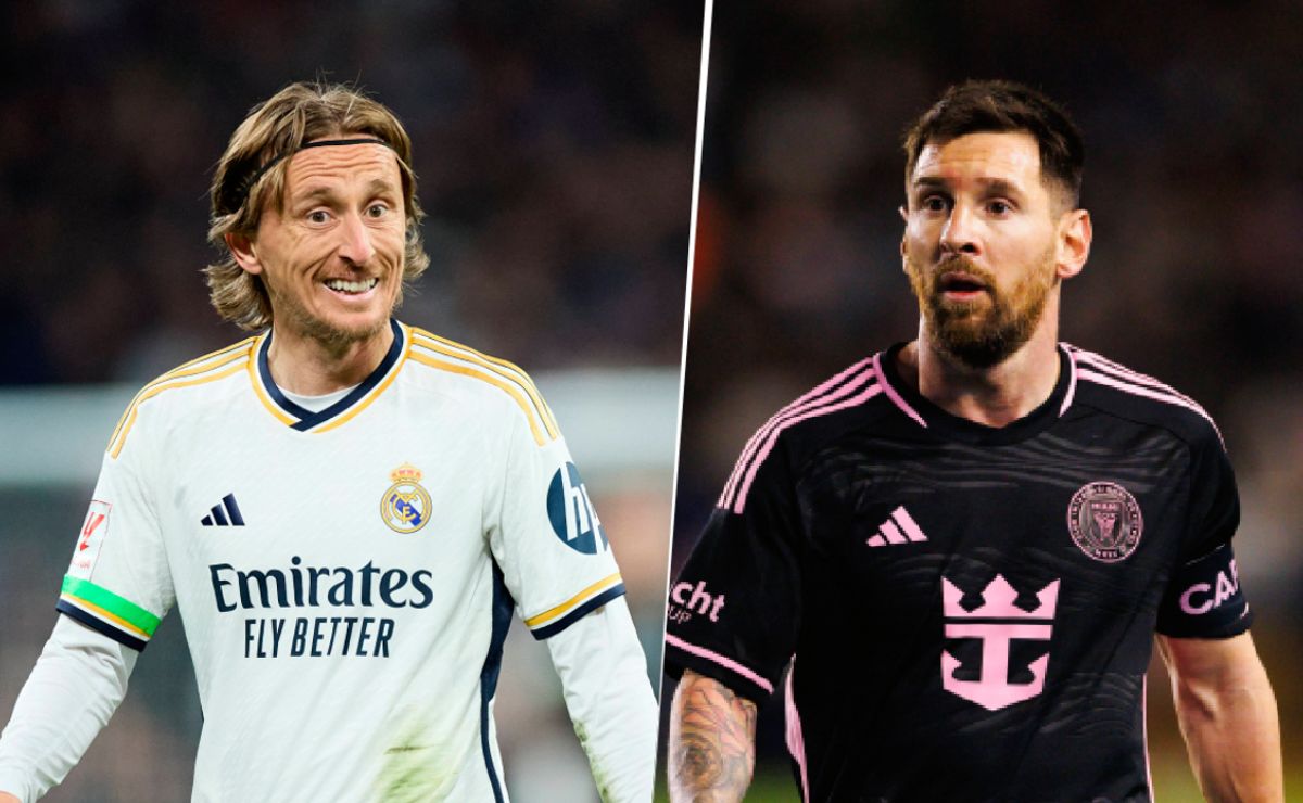 ¿Luka Modric, la nueva estrella que se une a Lionel Messi en Inter ...