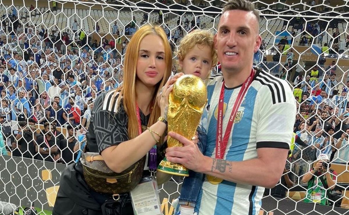 La historia de amor de Franco Armani con Daniela Rendón - Bolavip Argentina