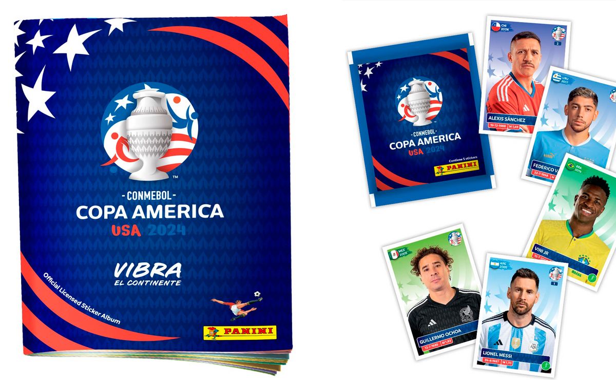 Salió el álbum de figuritas de la Copa América USA 2024 en Argentina: precio y dónde comprarlo ...