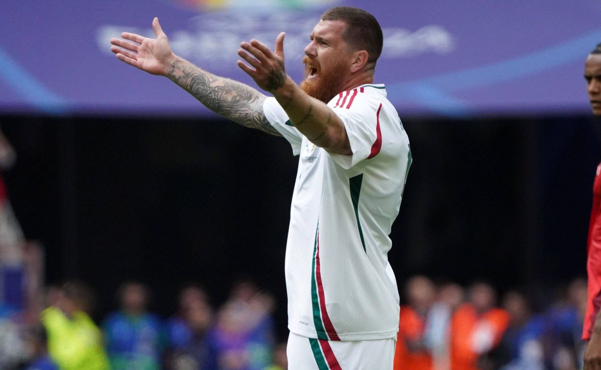 Martin Adam, el 9 de Hungría en la Eurocopa habló de los memes por su ...