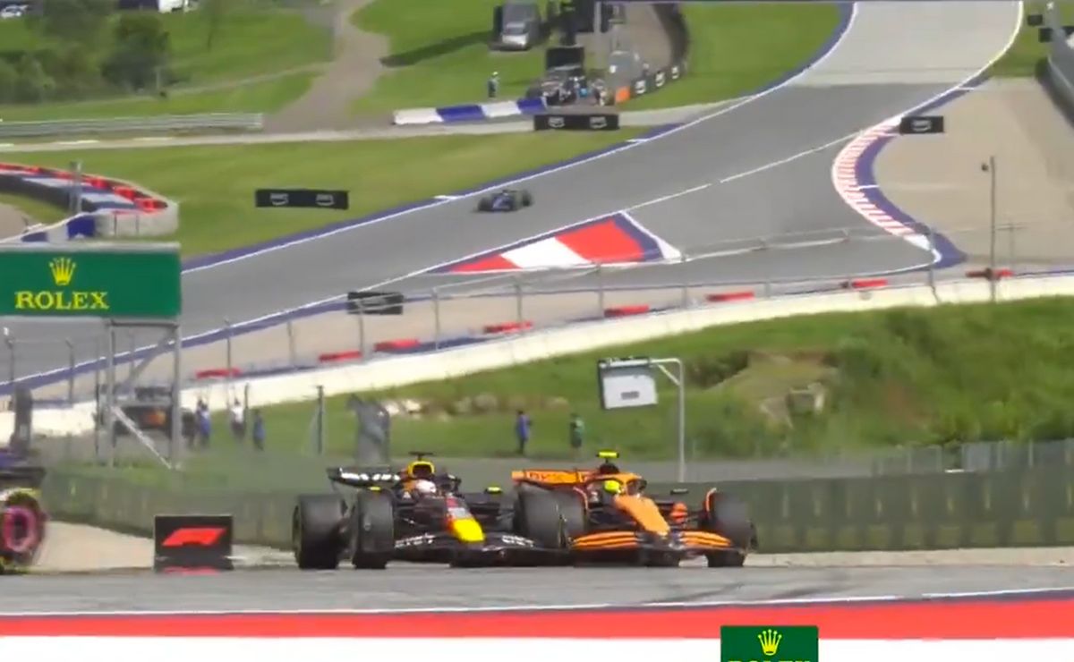 VIDEO | El choque entre Max Verstappen y Lando Norris en el GP de ...