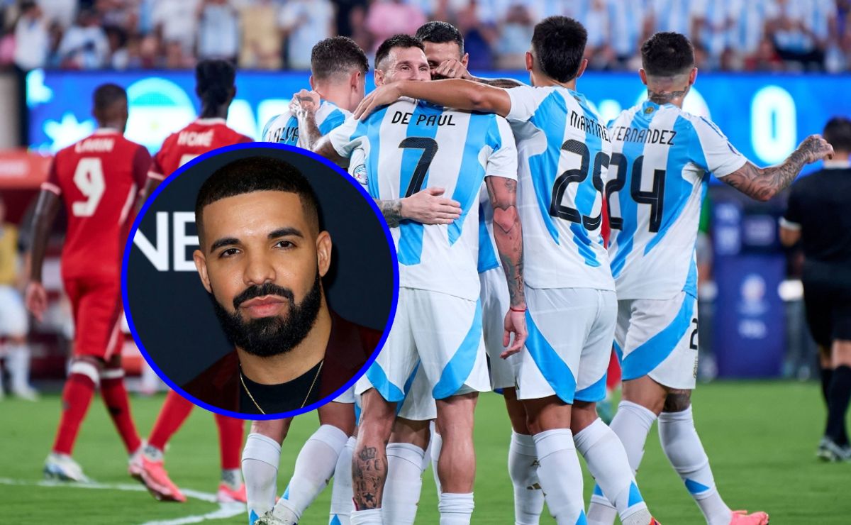 El picante mensaje de la Selección Argentina a Drake luego de perder su ...