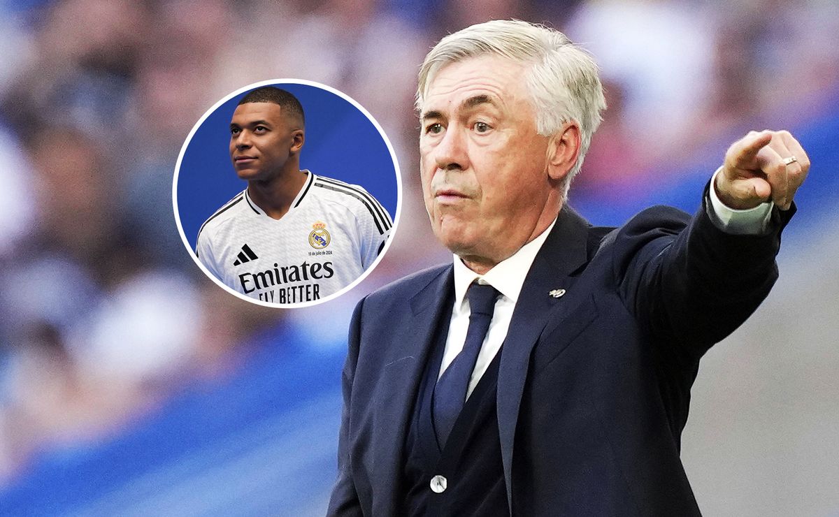 Carlo Ancelotti reveló la posición en la que jugará Kylian Mbappé en el Real Madrid - Bolavip ...