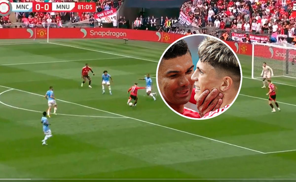 VIDEO | Alejandro Garnacho volvió a ser una pesadilla para Manchester ...