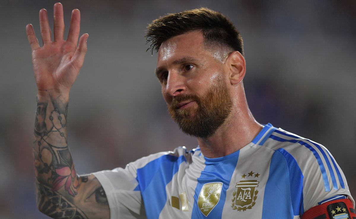 Messi le cumplió el sueño a un jugador paraguayo apenas la Selección ...