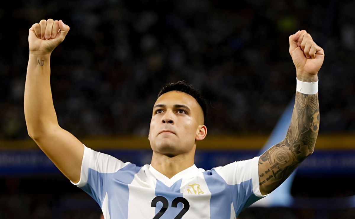 El plan de Lautaro Martínez para alentar a Racing en la final de la Copa Sudamericana: "Me toca ...