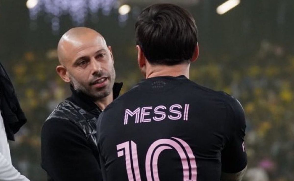 Controvertida decisión de Mascherano con Messi en el Inter Miami