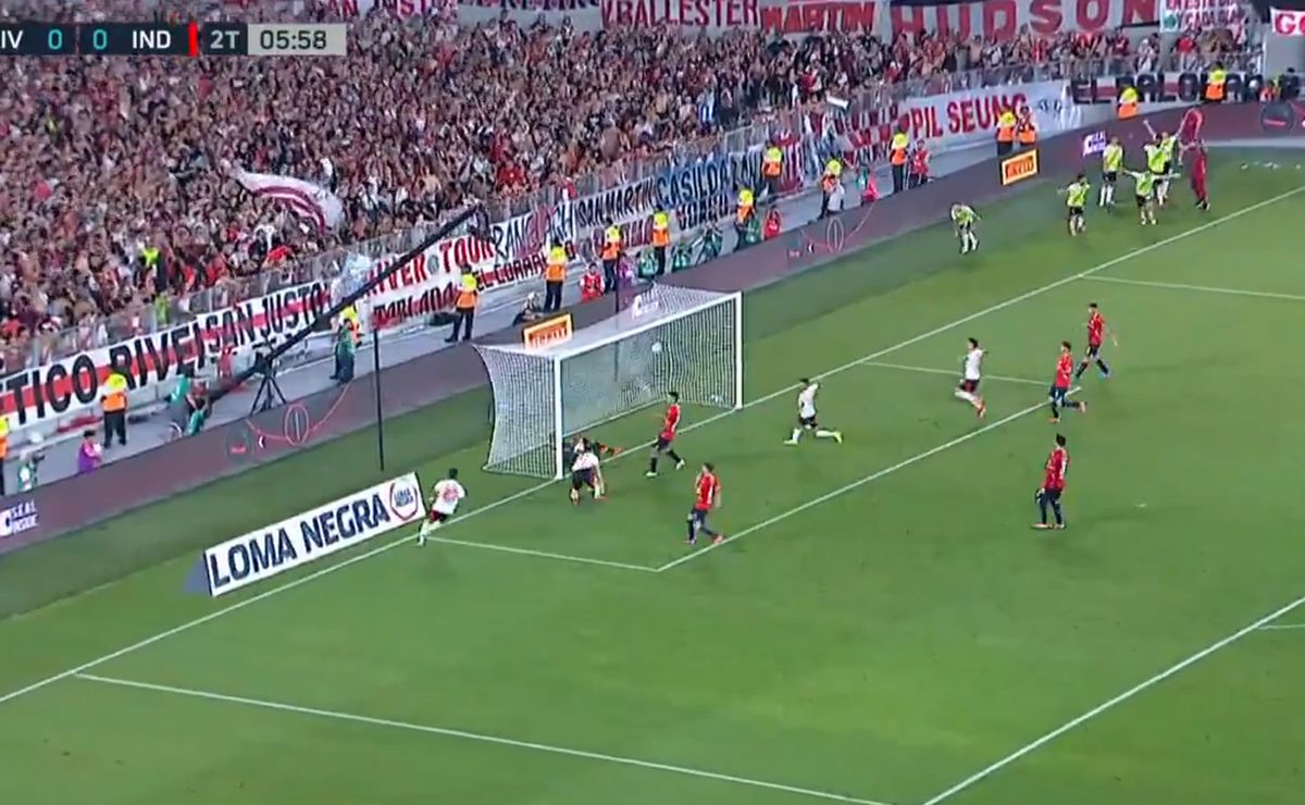 Los dos goles de Colidio para que River le gane a Independiente 2 a 0 ...
