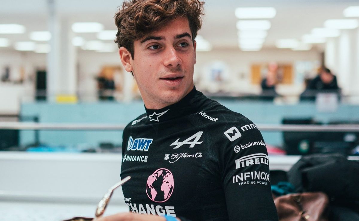 El desopilante posteo de Franco Colapinto mientras espera su chance en ...