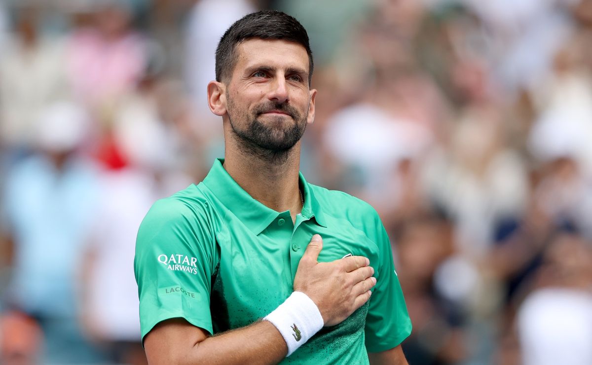 Novak Djokovic igualó un imponente récord de Roger Federer
