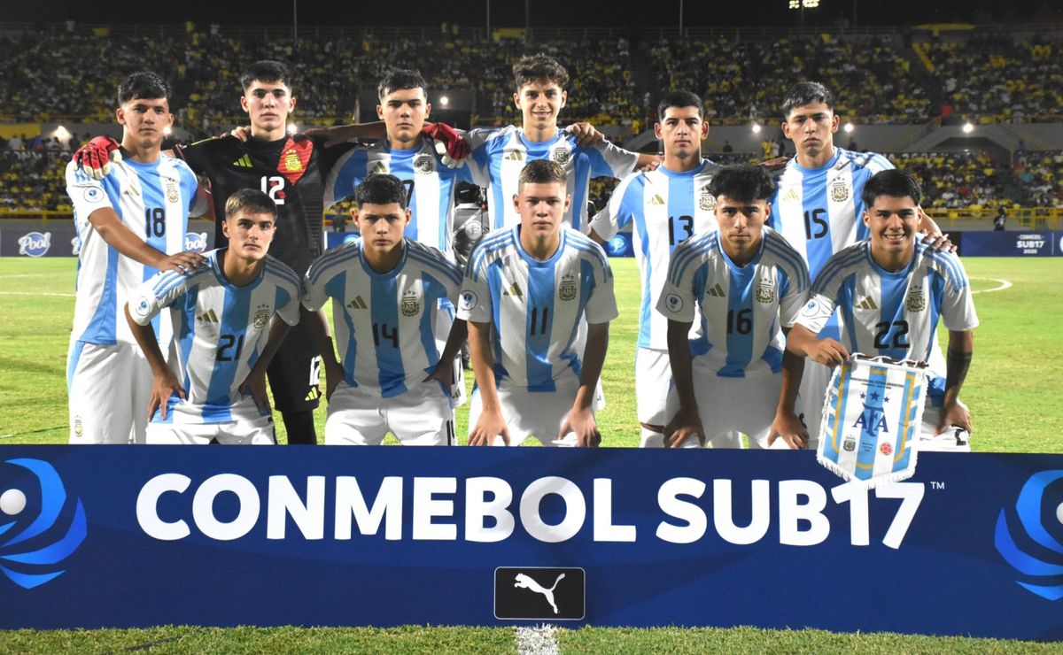 Así quedó la tabla de posiciones del Sudamericano Sub 17 tras la ...
