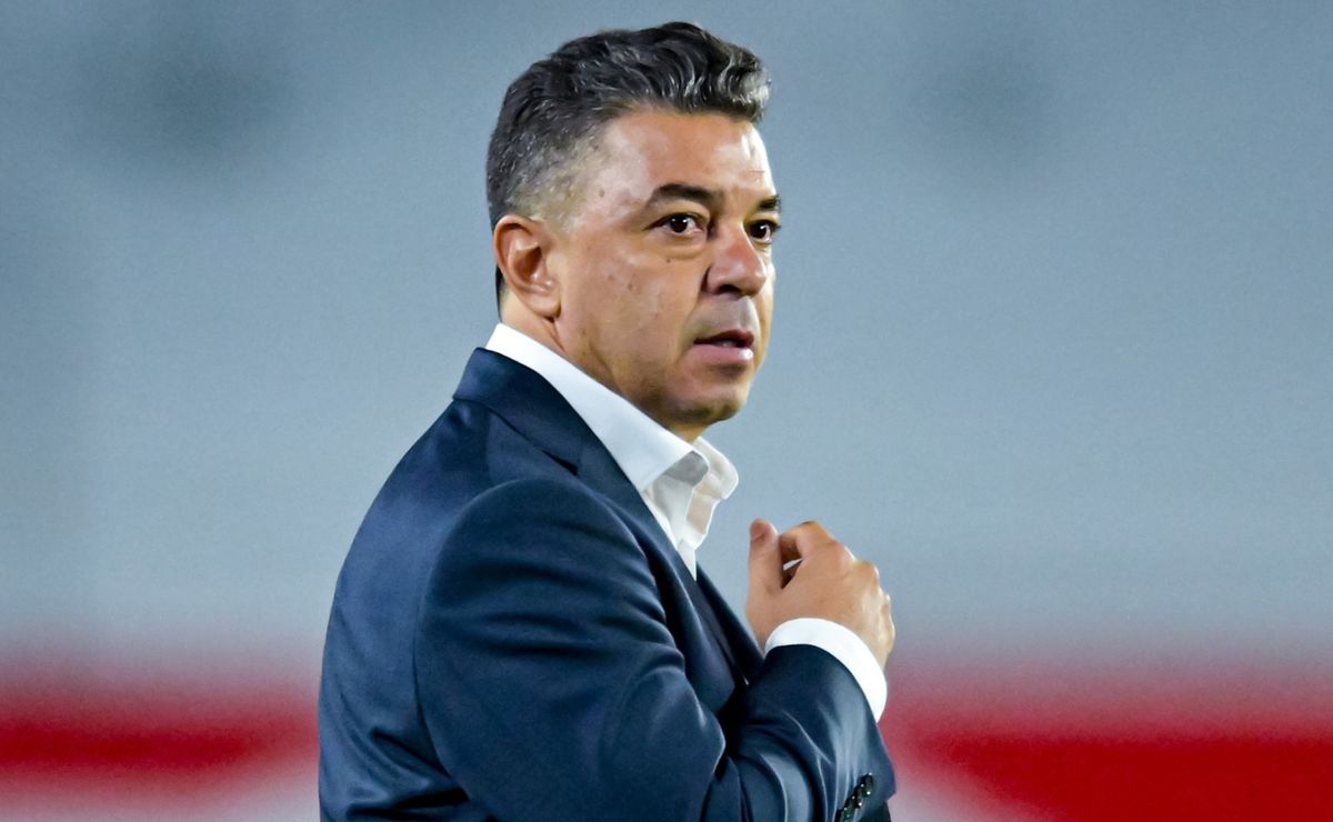 No se vio en TV: el inédito video de Gallardo que difundió Conmebol ...