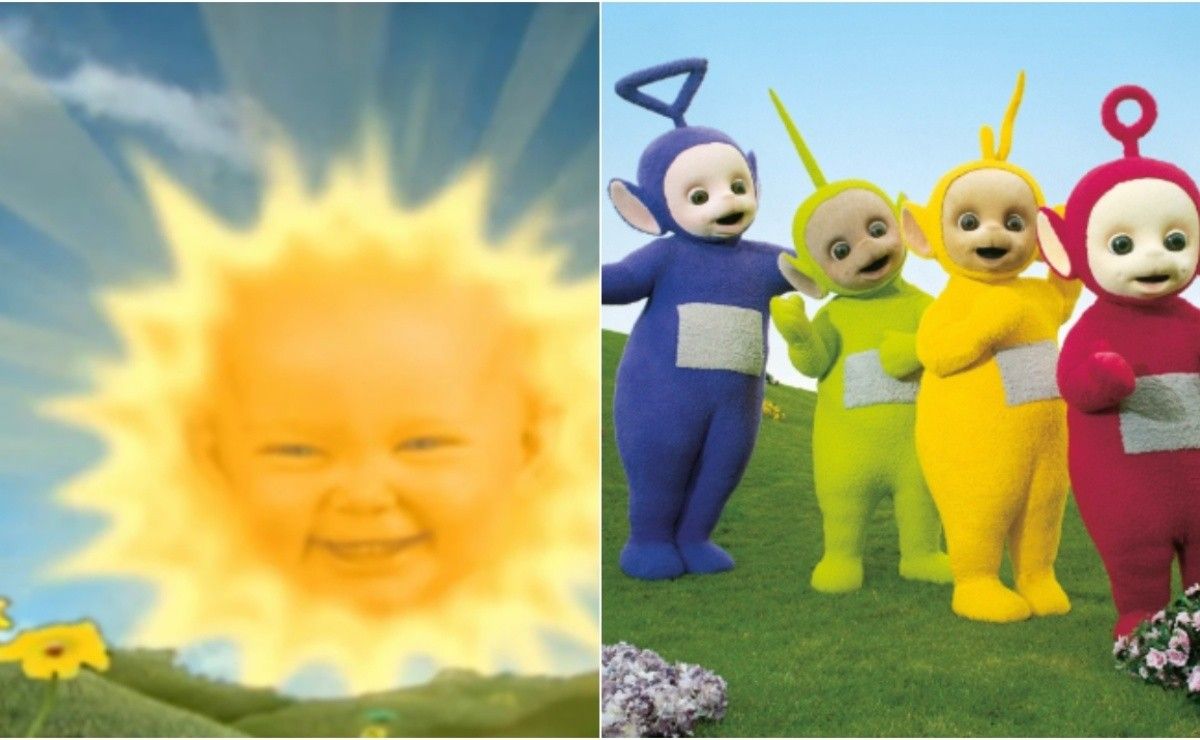 Teletubbies: bebê-sol da primeira versão posta foto acompanhada de ...