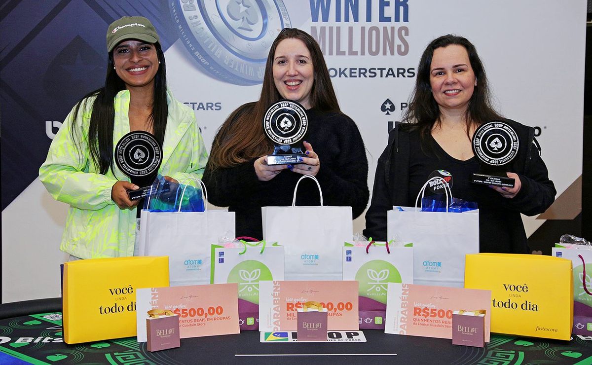 Brasileirão de Poker: Luana Braga é a campeã do ‘Ladies’ no BSOP Winter Millions, torneio teve ...