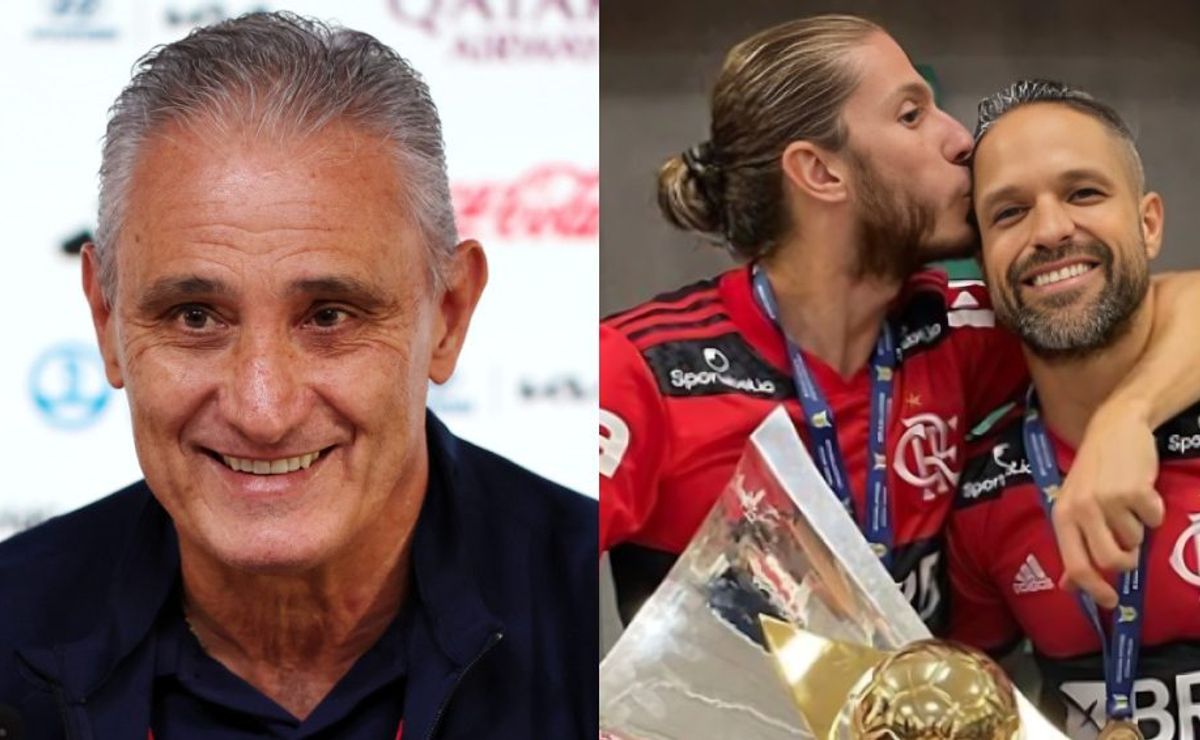 Tite no Flamengo, Diego Ribas de volta e Filipe Luís de auxiliar: combo ...